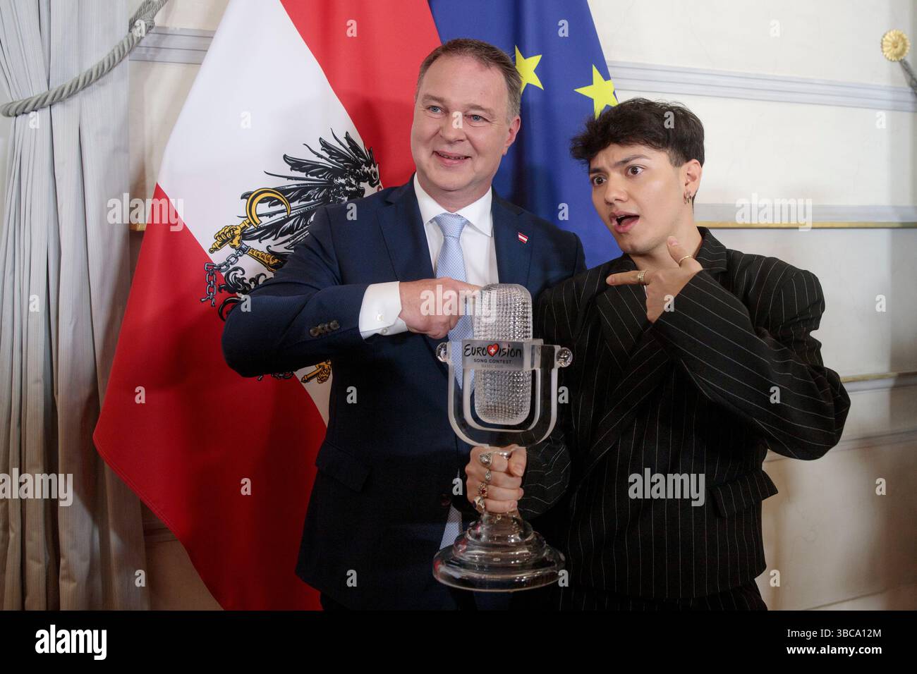 Vienna, Austria. 19th May, 2025. AUSTRIA; VIENNA; 20250519; Singer and ...