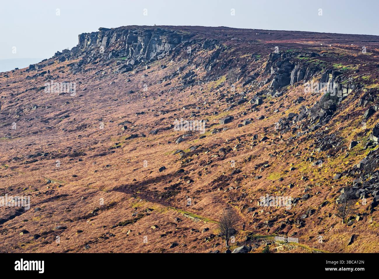 Stanage Edge, Peak District, UK Stock Photo - Alamy
