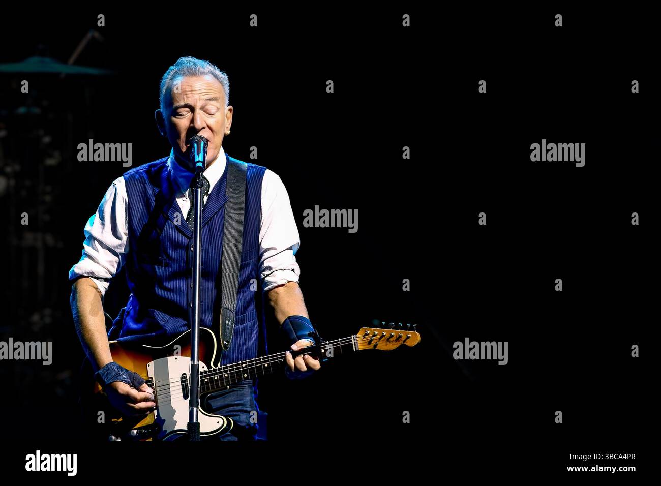 May 14, 2025, Manchester, United Kingdom: BRUCE SPRINGSTEEN onstage ...