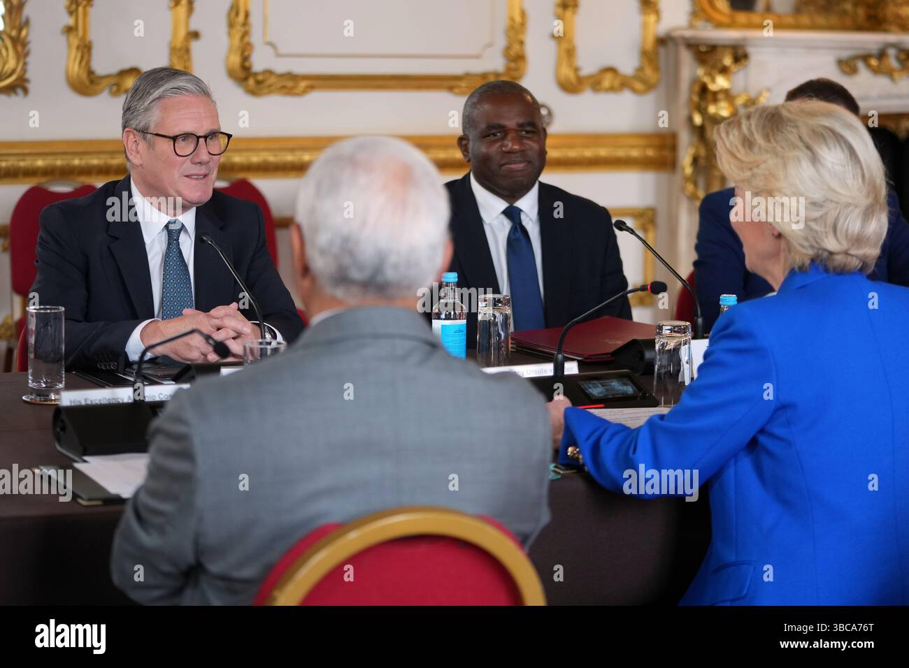 Prime Minister Sir Keir Starmer and Foreign Secretary David Lammy face ...