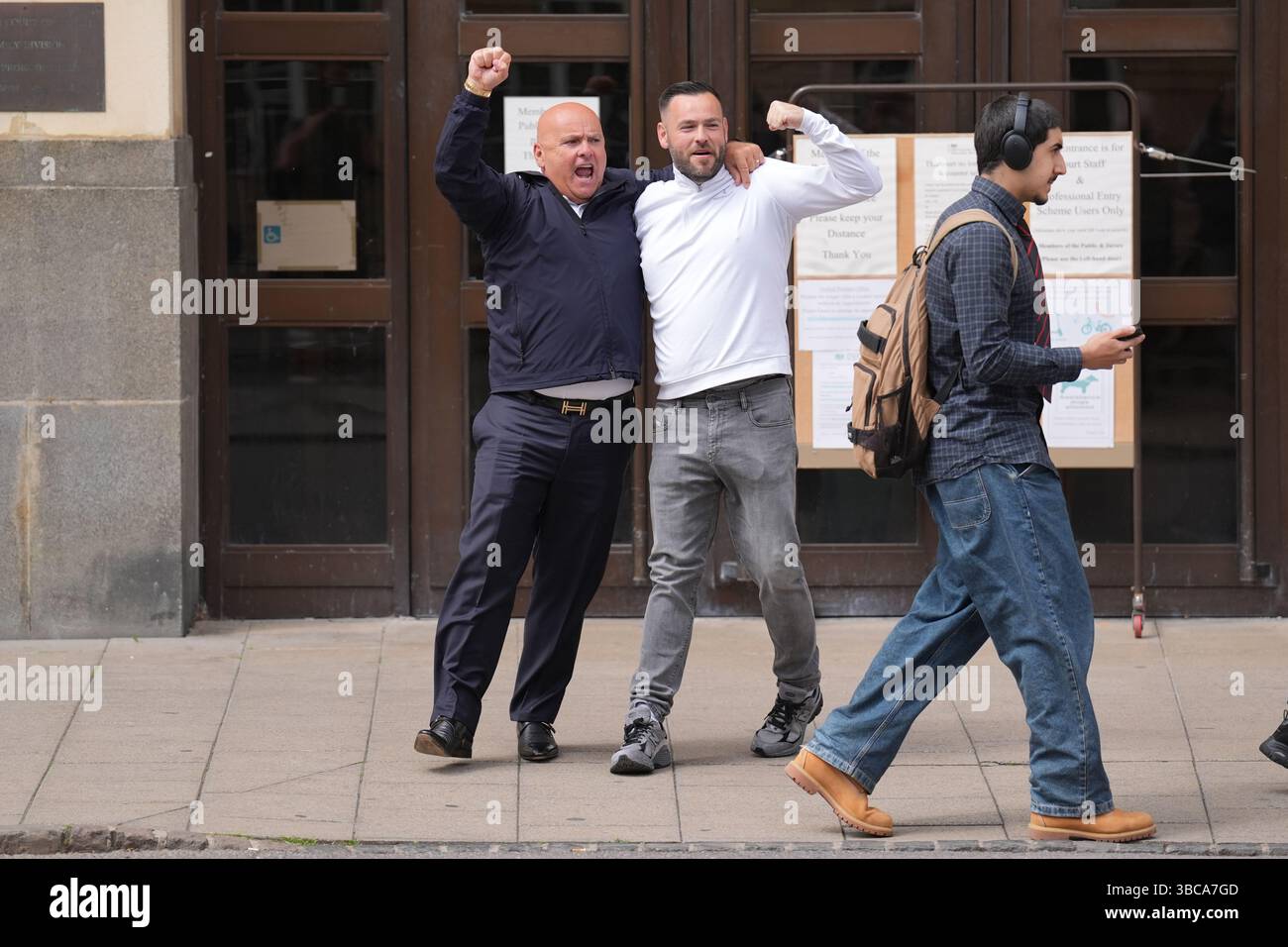 Frederick Doe, 36, also known as Frederick Sines, (right) with his ...