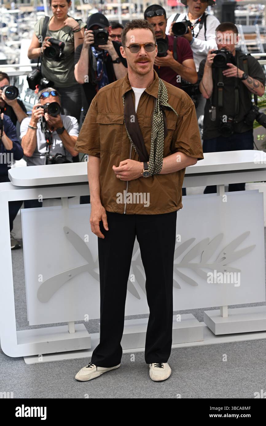 Benedict Cumberbatch during the photo call for the film The Phoenician ...