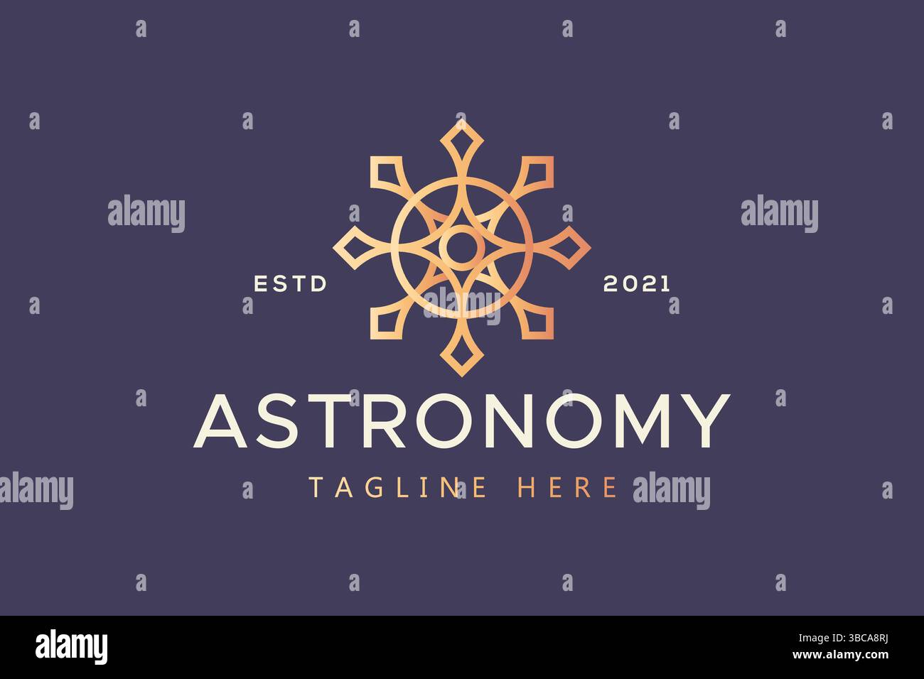 Abstract Symbol Mandala Style Astronomy Logo Stock Vector Image & Art - Alamy
