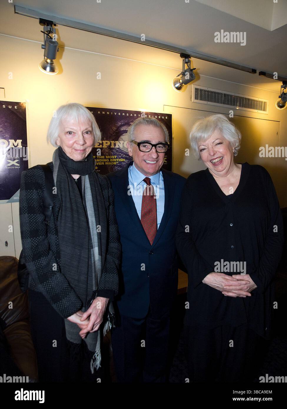Anna Massey, Martin Scorsese, Thelma Schoonmaker Stock Photo - Alamy