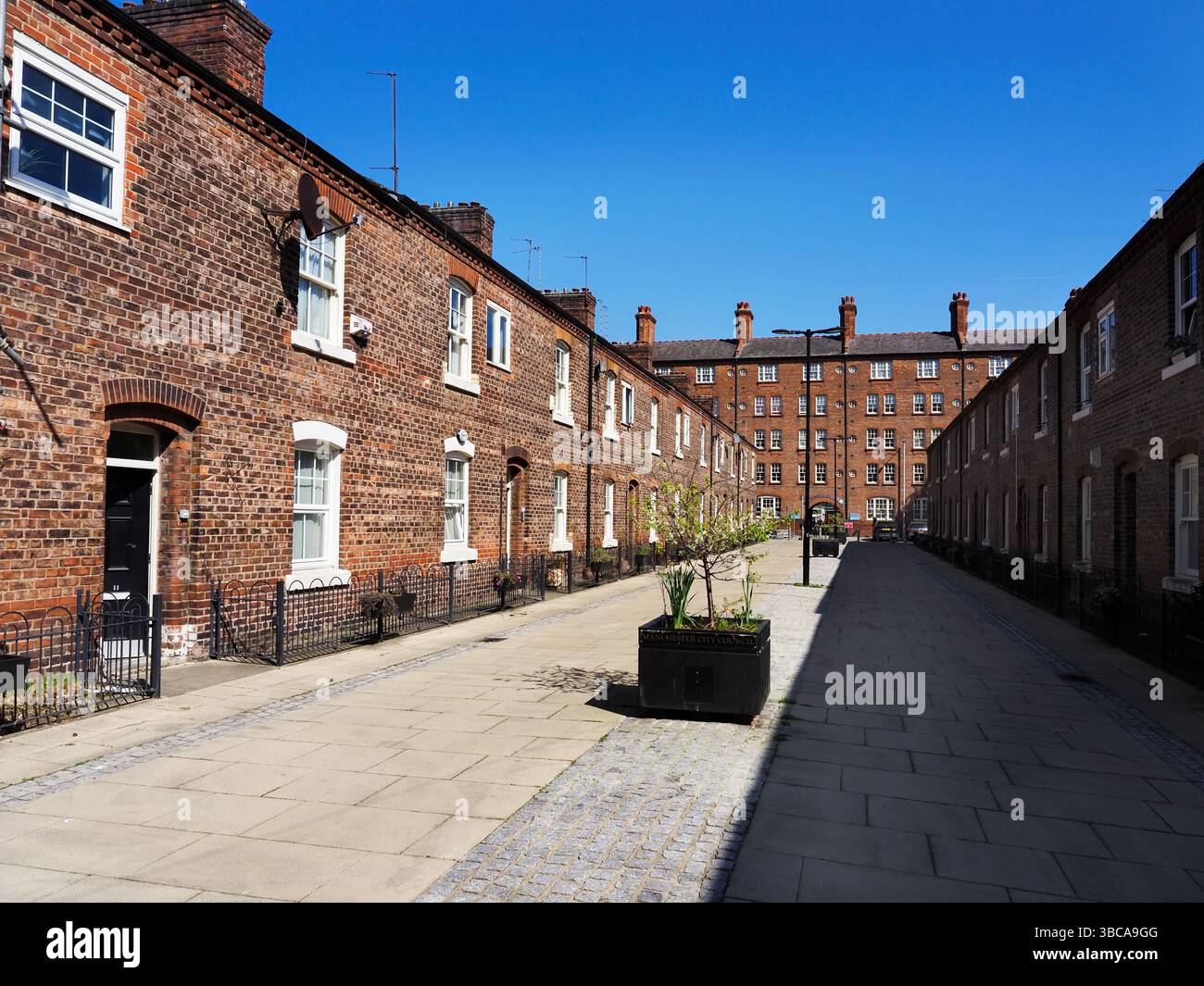 Anita Street in Ancoats Manchester Greater Manchester England Stock ...