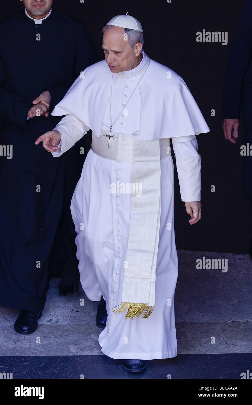 Pope Leo XIV leads a Holy Mass for the Beginning of his Pontificate, in ...