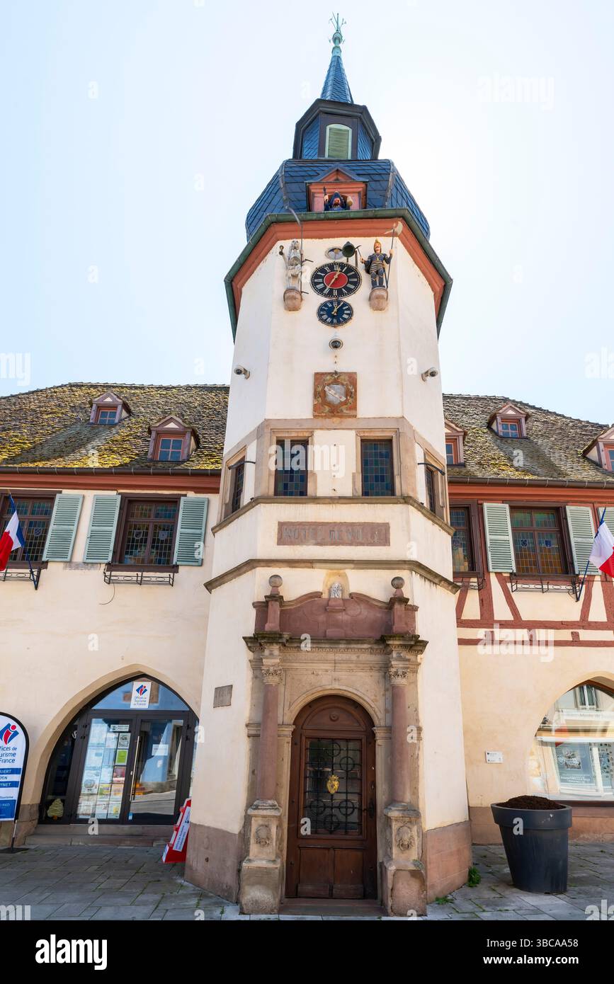 Benfeld is a beautiful little village in Alsace. Eastern France. It is ...