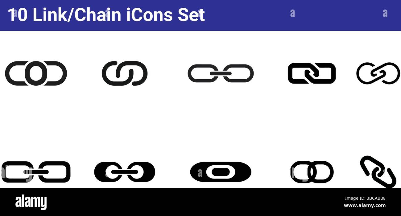 Chain design Stock Vector Images - Alamy