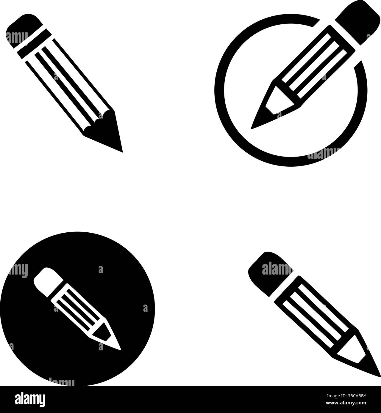 4 Edit/Pencil Icons Set - Pencil, Edit Symbol Stock Vector Image & Art ...