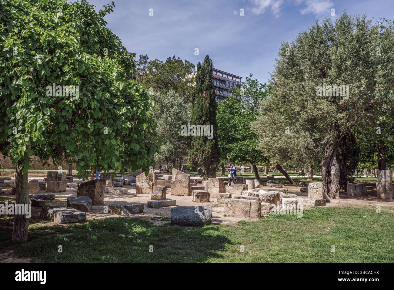 A place of historical interest with remains of Roman and Visigothic ...