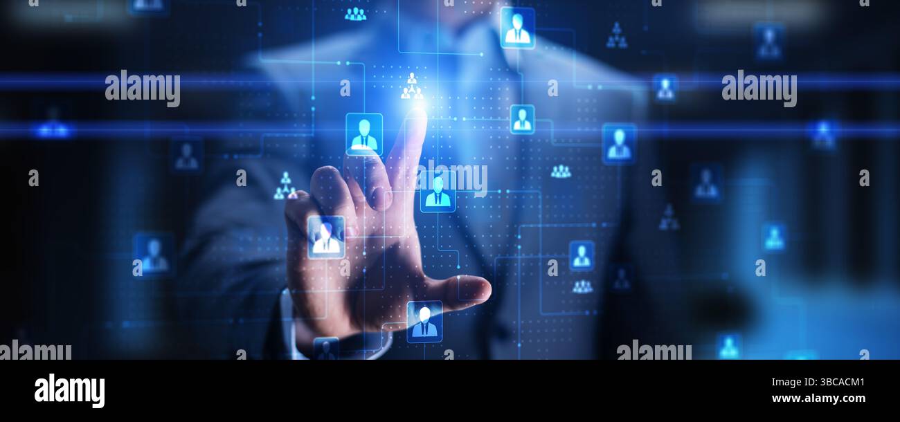 Human Resource Network Management and Employee Data Visualization in a ...