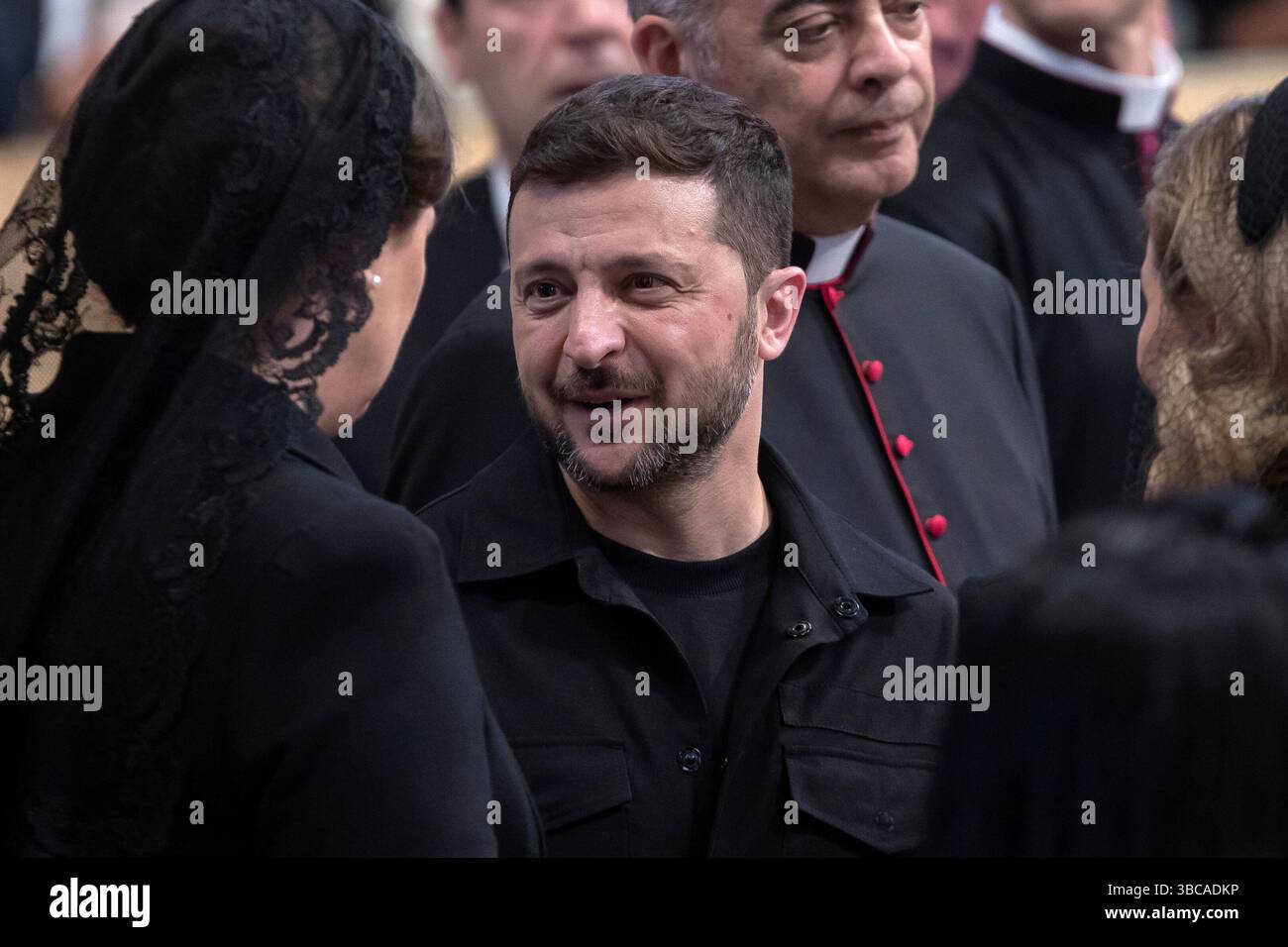 Vatican, Vatican. 18th May, 2025. Ukrainian President Volodymyr ...