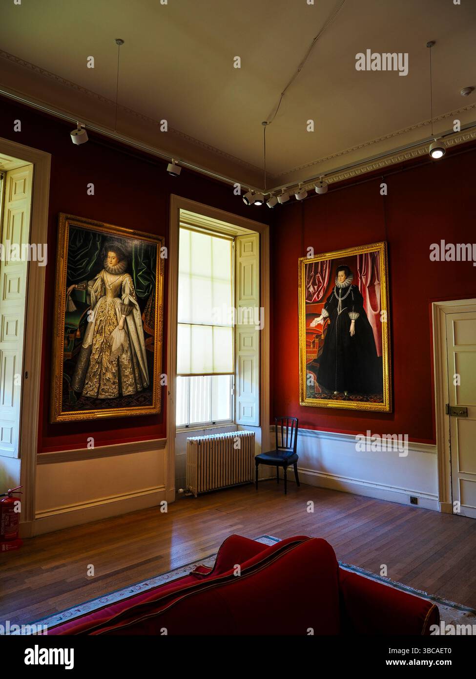 Paintings at Kenwood House, Left, LADY DIANA CECIL BY WILLIAM LARKIN ...