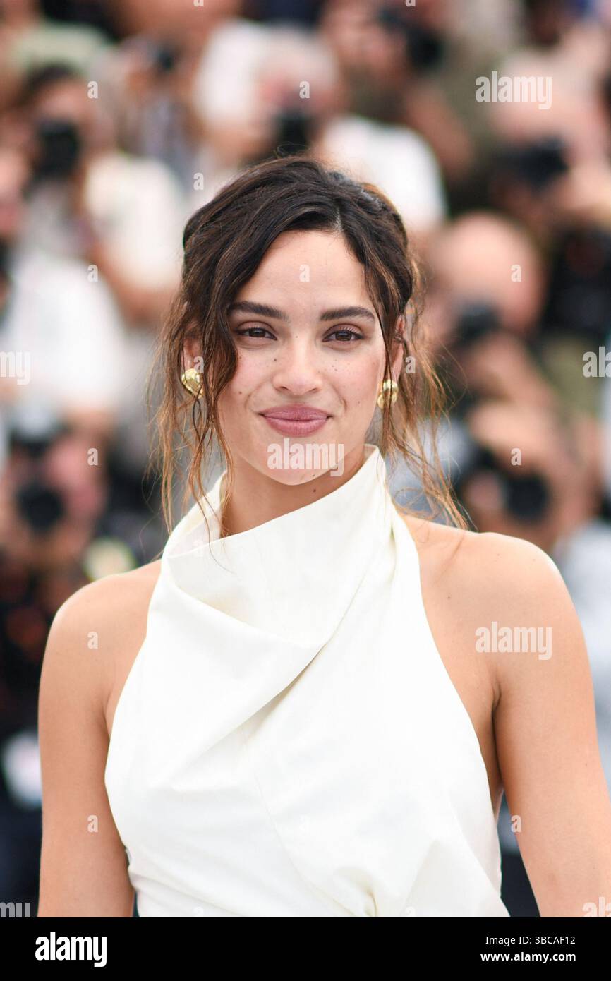 Cannes, France. 19th May, 2025. Adria Arjona attending the Splitsville ...