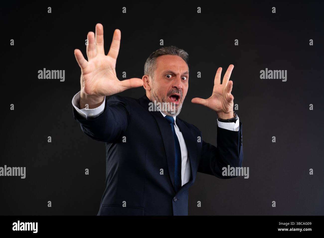 Reactive pose hi-res stock photography and images - Alamy