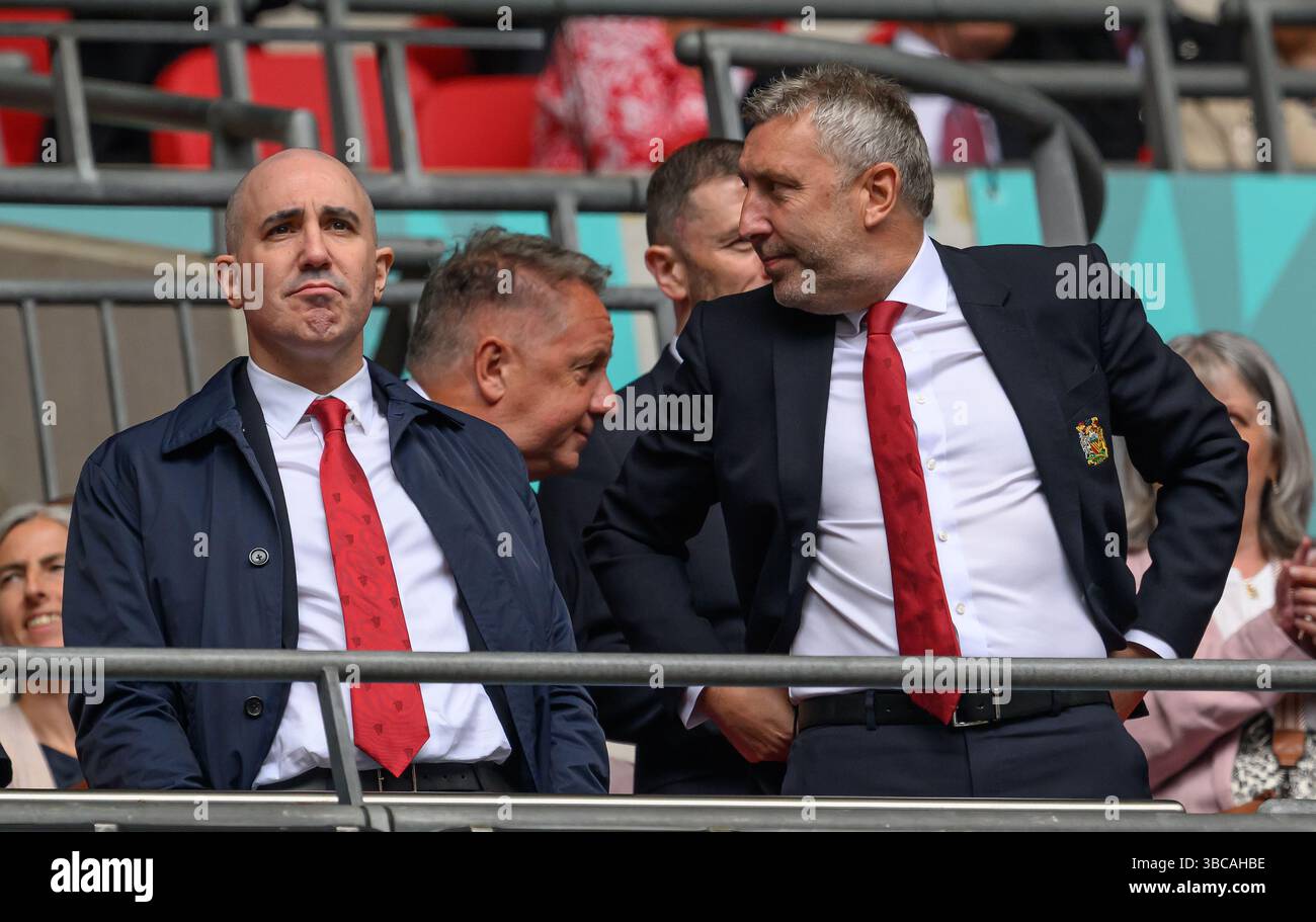 London, UK. 18th May, 2025. Chelsea v Manchester United - Womens FA Cup Final - Wembley Stadium ...