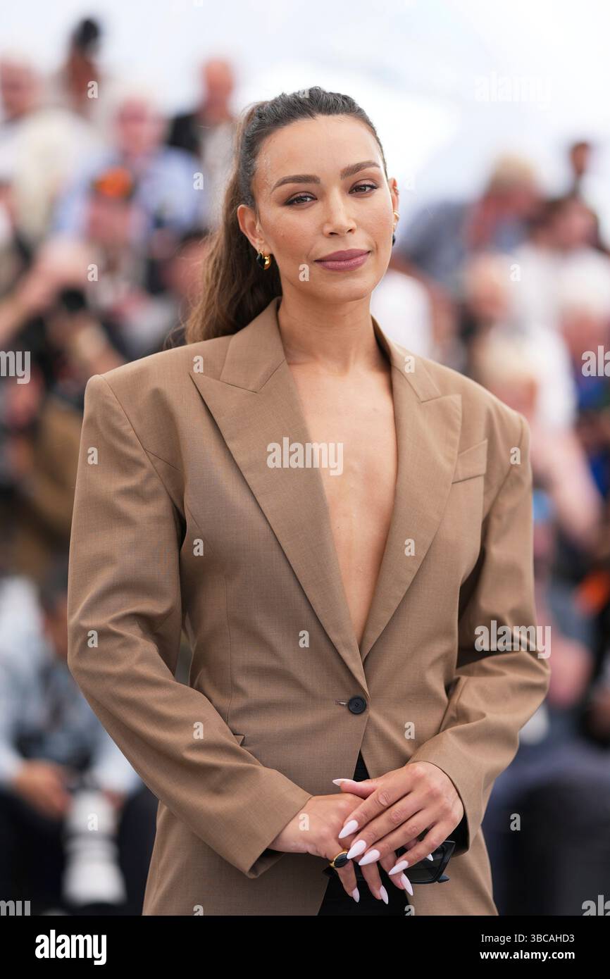 Ilfenesh Hadera poses for photographers at the photo call for the film ...