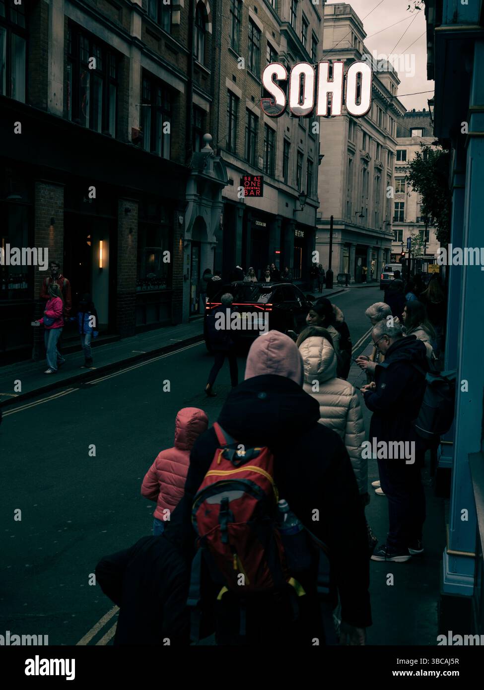 SoHo Sign, Beak Street, London, England, UK, GB Stock Photo - Alamy
