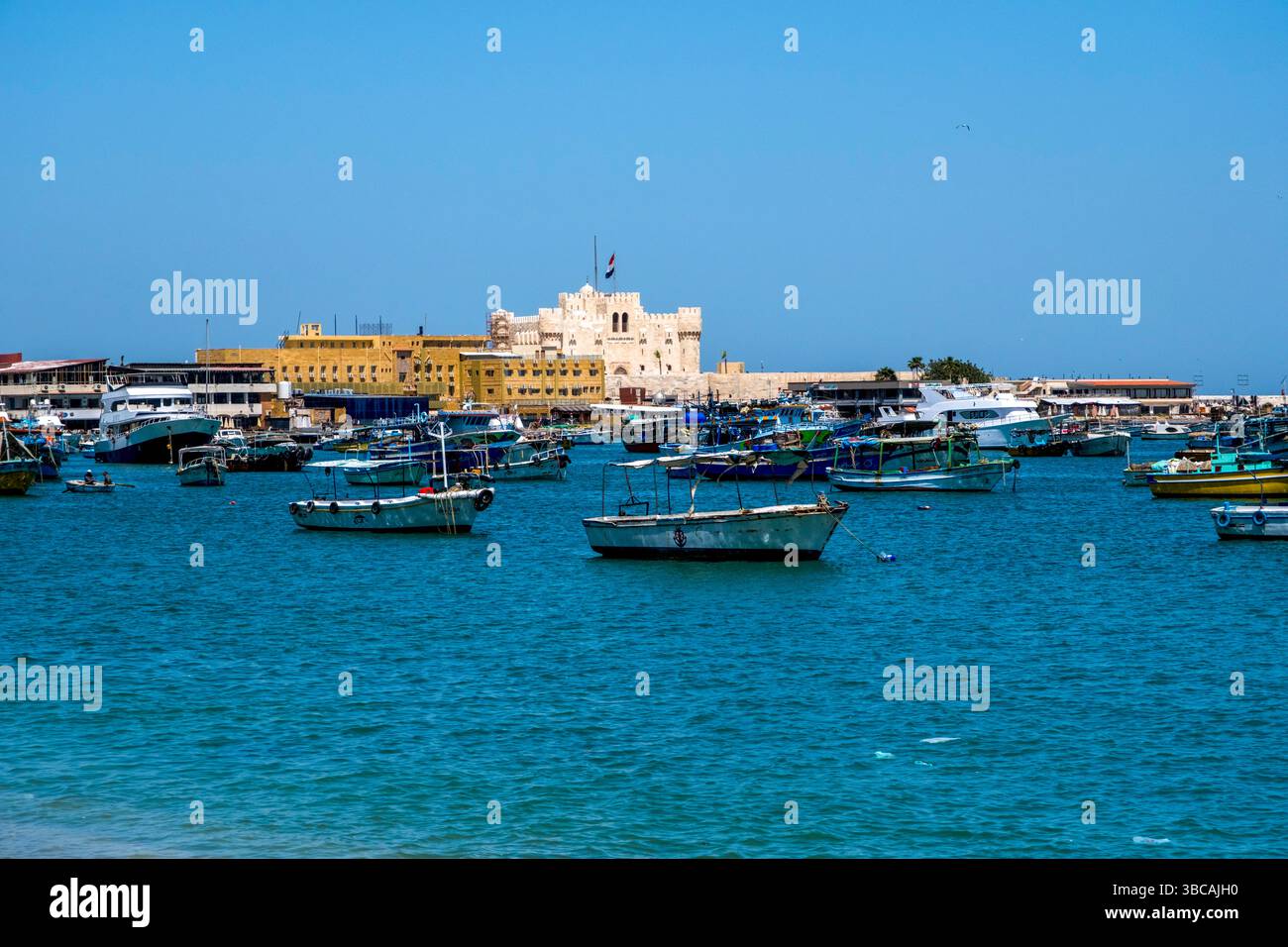 The lighthouse of Alexandria, Egypt’s second largest city, stood where ...