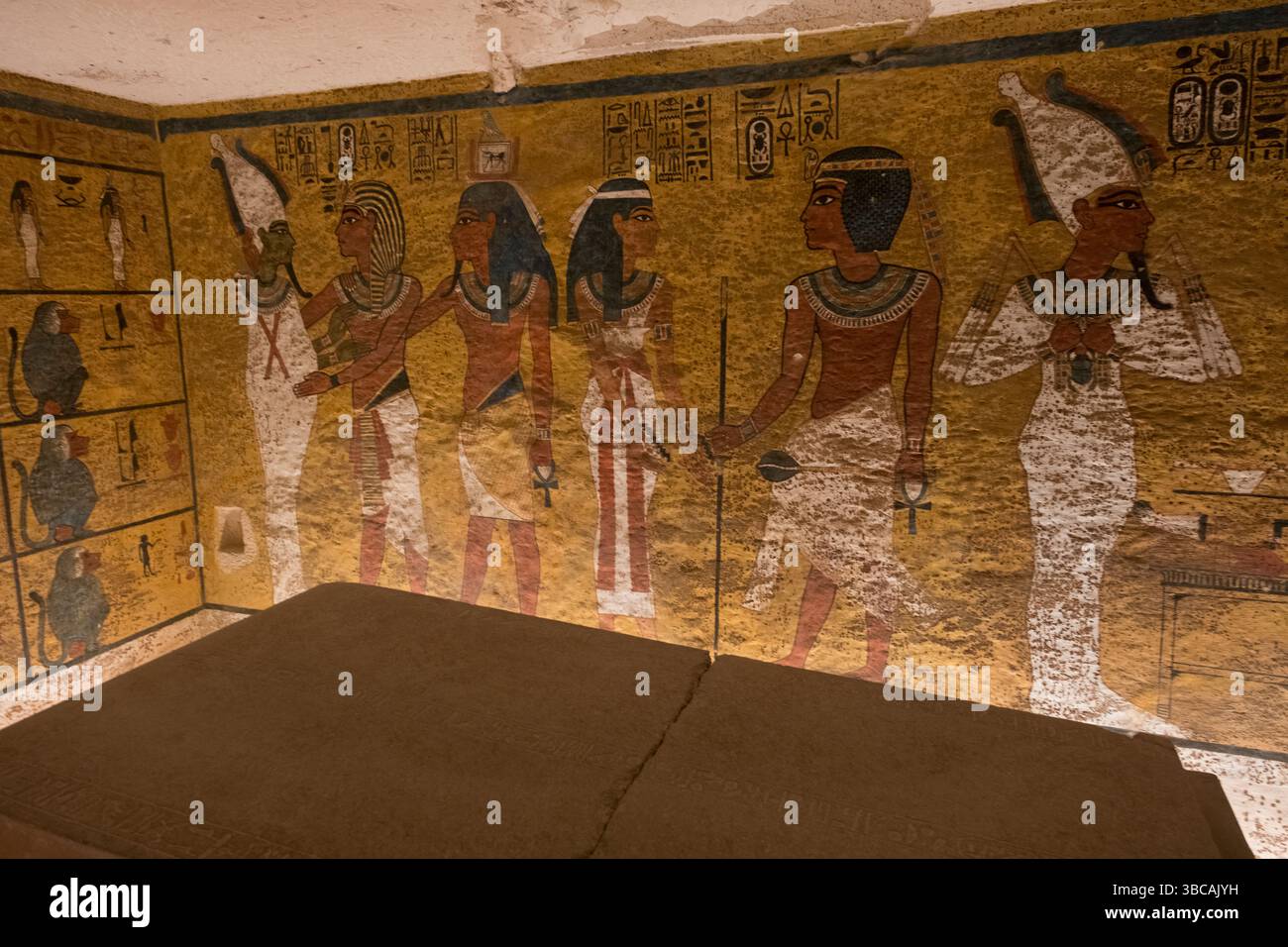 Inside the Tomb of Tutankhamun (No: 62), Valley of the Kings, Egypt ...