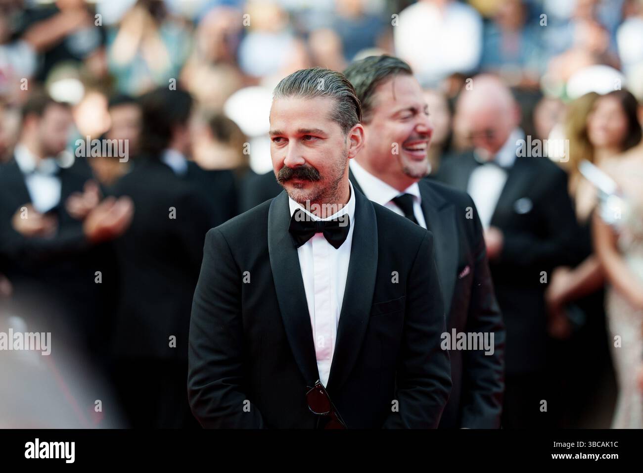 CANNES, FRANCE - MAY 18: Leo Lewis O'Neil, Shia LaBeouf, Kevin Knigh ...