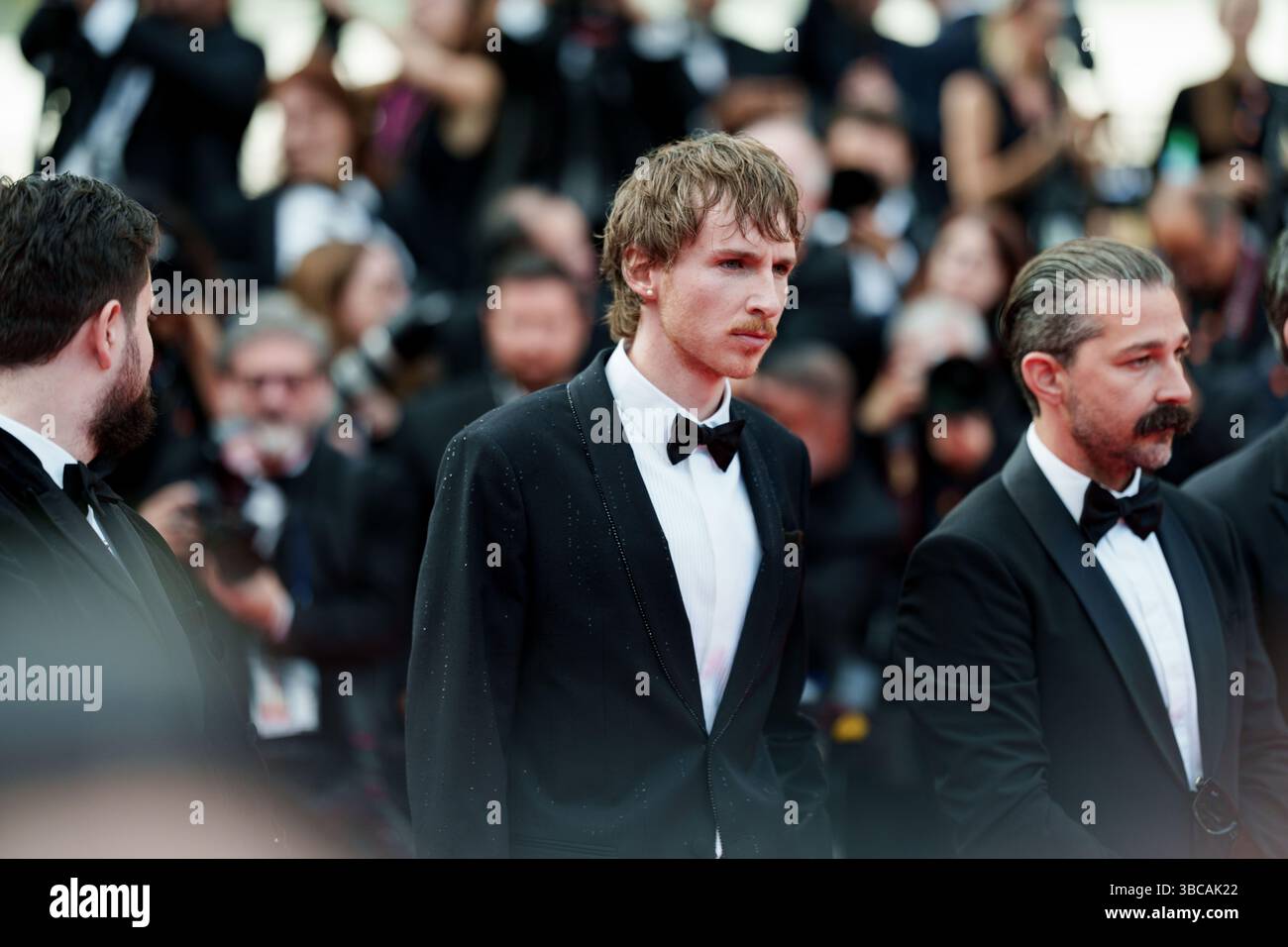 CANNES, FRANCE - MAY 18: Leo Lewis O'Neil, Shia LaBeouf, Kevin Knigh ...