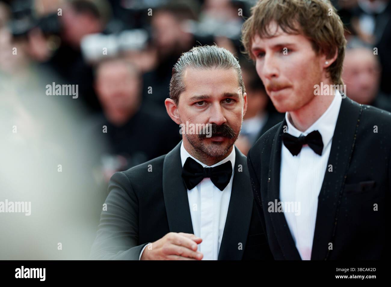 CANNES, FRANCE - MAY 18: Leo Lewis O'Neil, Shia LaBeouf, Kevin Knigh ...