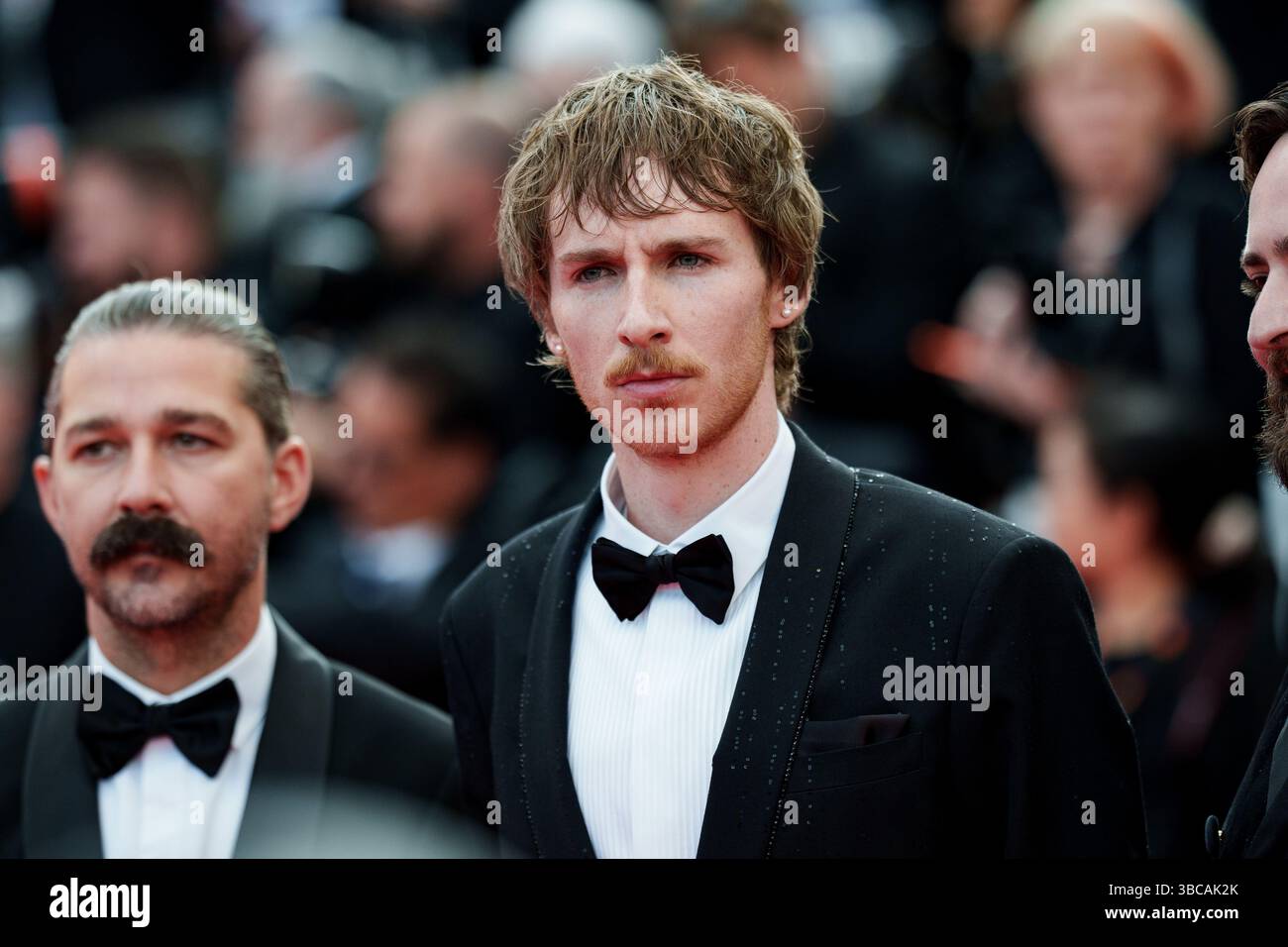 CANNES, FRANCE - MAY 18: Leo Lewis O'Neil, Shia LaBeouf, Kevin Knigh ...