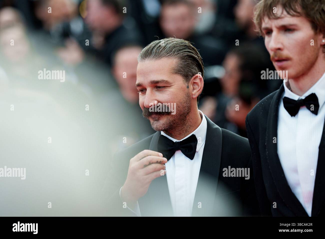 CANNES, FRANCE - MAY 18: Leo Lewis O'Neil, Shia LaBeouf, Kevin Knigh ...