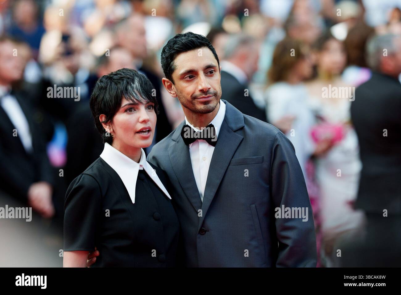 CANNES, FRANCE - MAY 18: Fatima Farheen Mirza, Riz Ahmed attend the ...