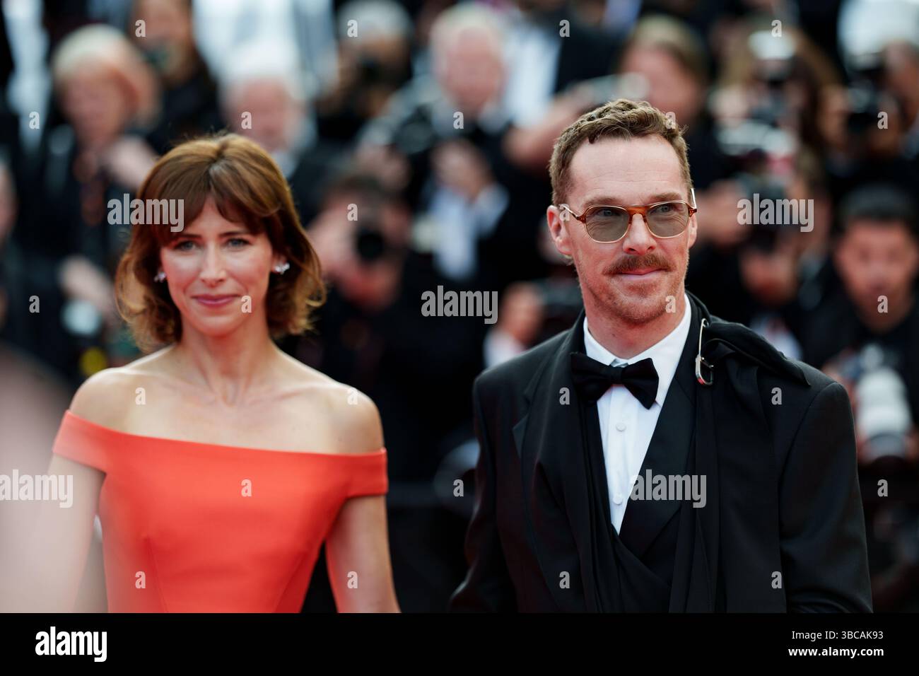 CANNES, FRANCE - MAY 18: Sophie Hunter, Benedict Cumberbatch attend the ...