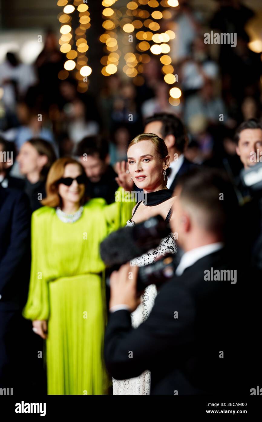 CANNES, FRANCE - MAY 18: André Marcon, Jacques Fieschi, Laurent Lafitte ...
