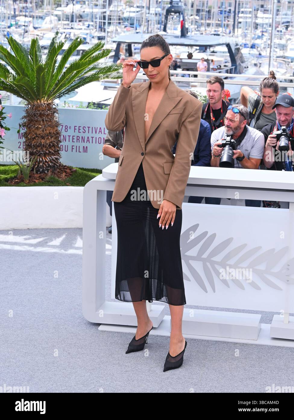 Cannes, Italy. 19th May, 2025. day 7 - photocall of the film Highest 2 ...