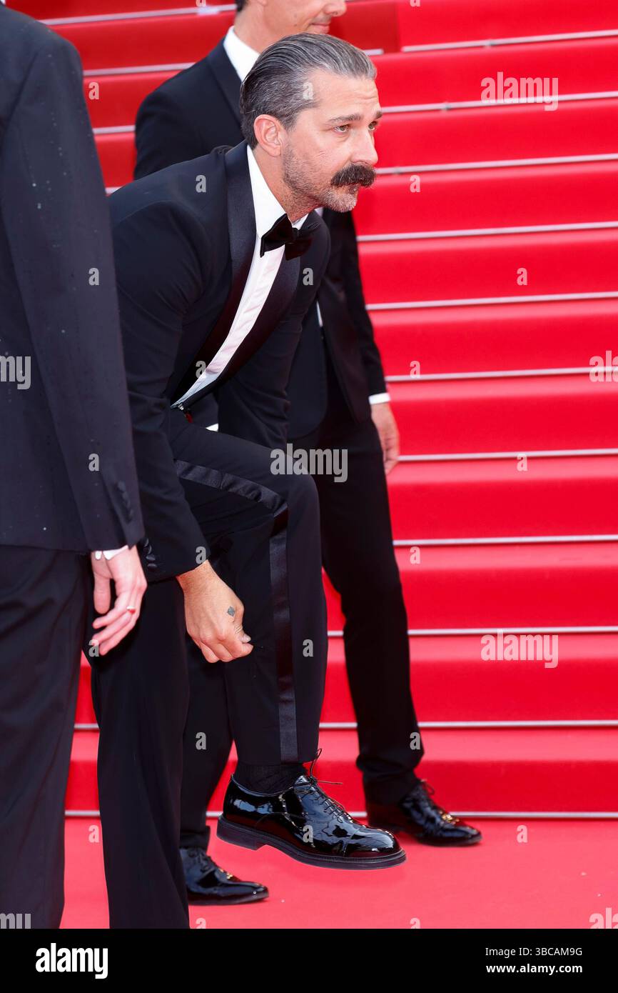 Cannes, Frankreich. 18th May, 2025. Shia LaBeouf attends the premiere ...