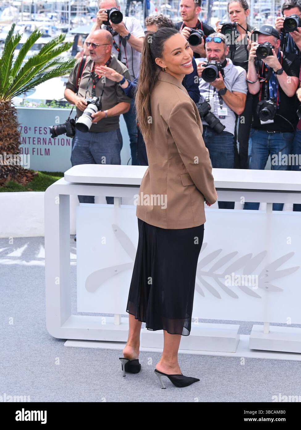 Cannes, Italy. 19th May, 2025. day 7 - photocall of the film Highest 2 ...