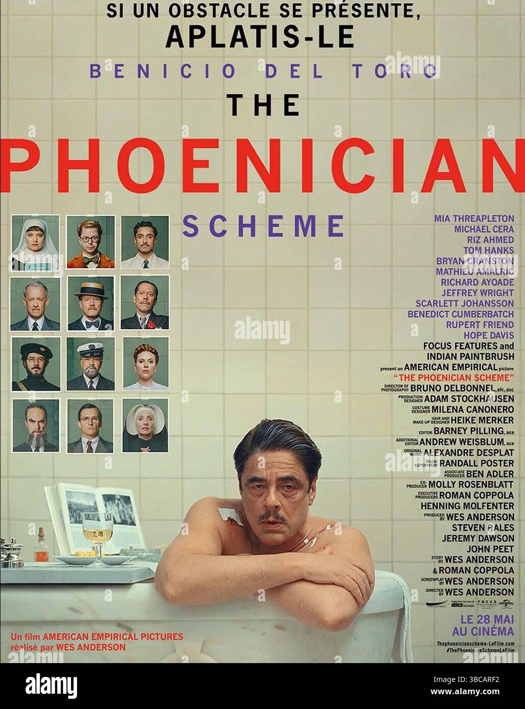 The Phoenician Scheme (2025)Benicio del Toro *Filmstill - Editorial Use ...