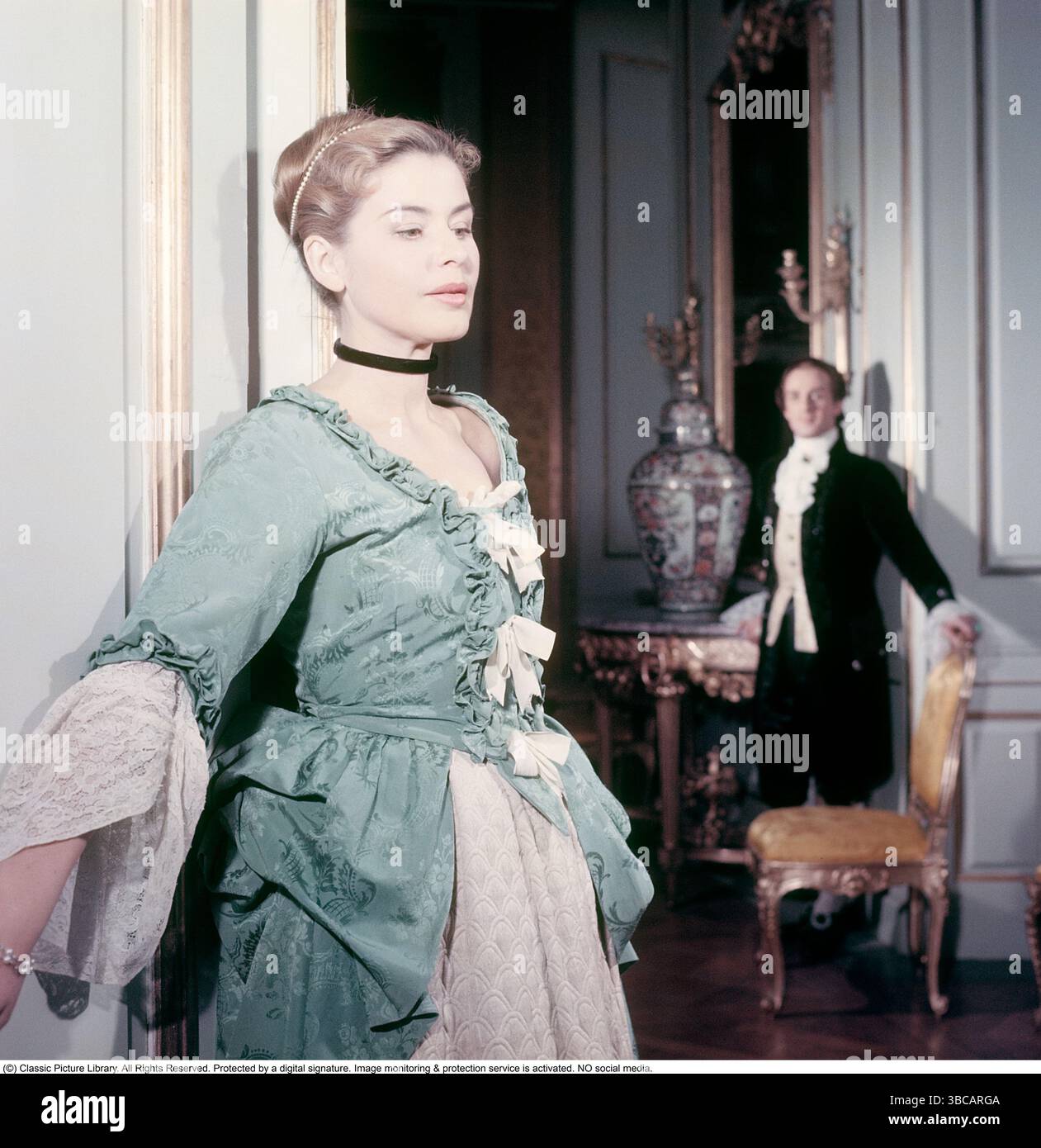 As if in the 18th century. Actors Jarl Kulle (1927-1997), Swedish actor ...