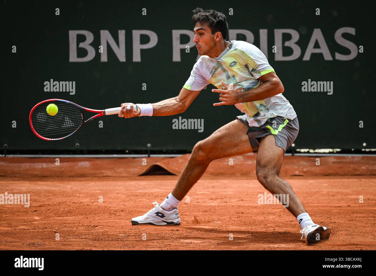 Roman ANDRES BURRUCHAGA of Argentina during the first qualifying day of ...