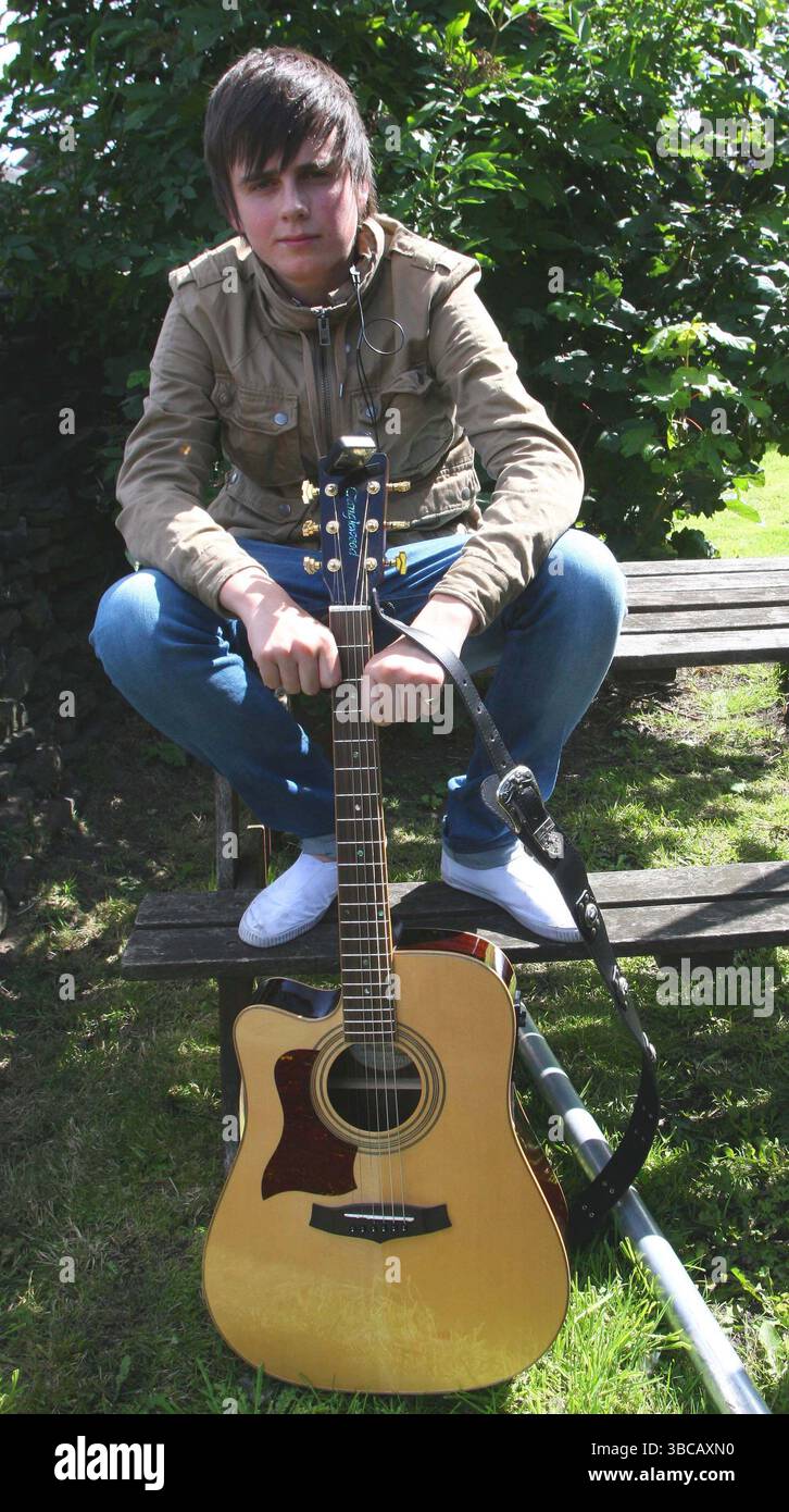 Tom Milner at the Pennine FM roadshow held at The Fleece Inn in Elland ...
