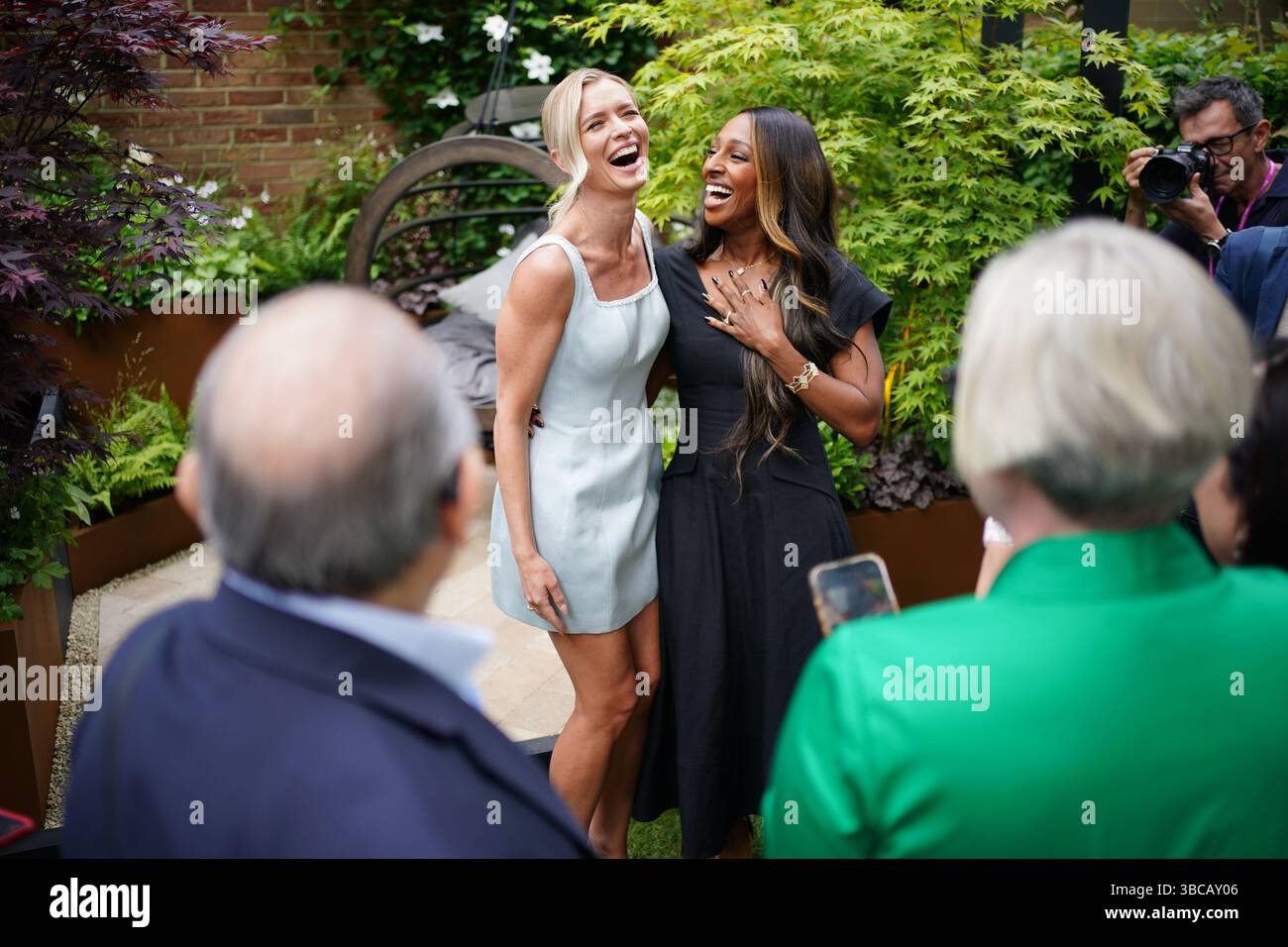 Strictly dancer Nadiya Bychkova and singer Alexandra Burke during a ...