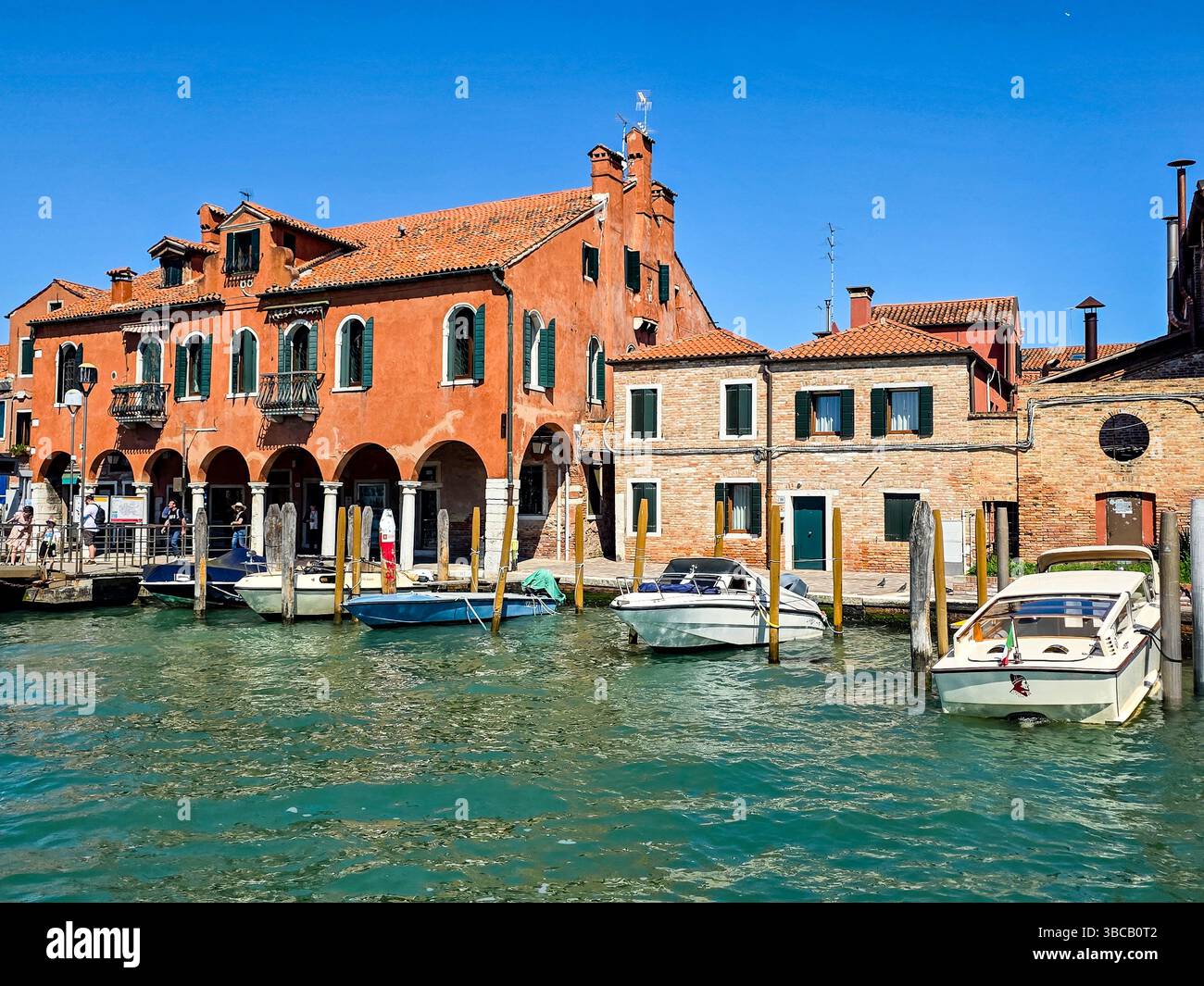 The island of Murano in the Venetian Lagoon is famous for its glass ...