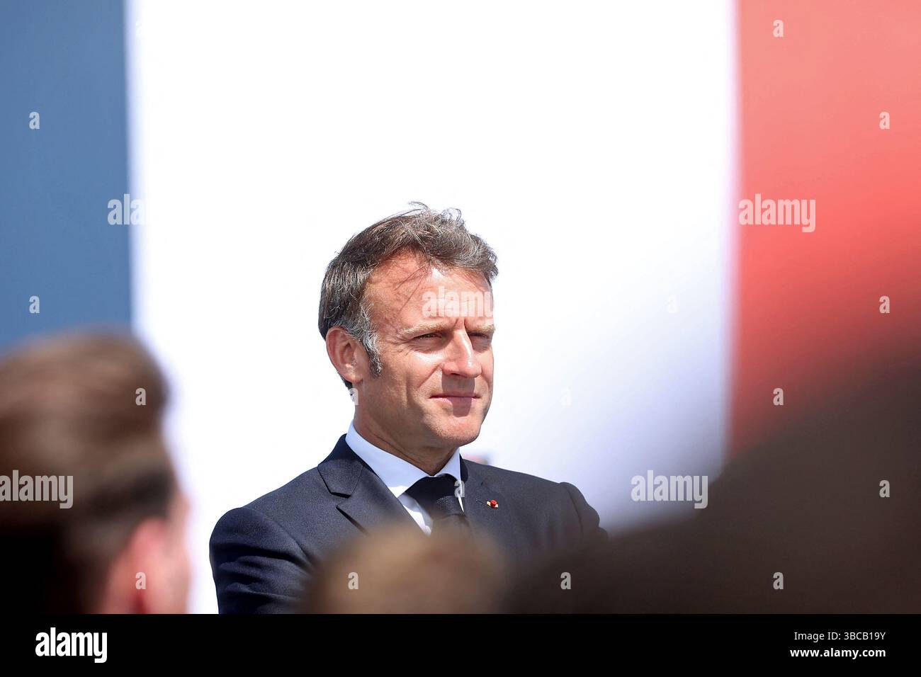 Ligny En Barrois, France. 19th May, 2025. The President of the French ...