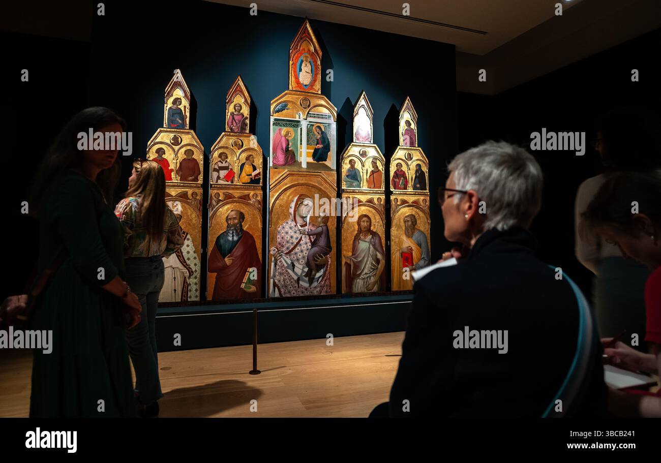 National Gallery London-Siena 1300-1350 Exhibition, May 2025 The ...