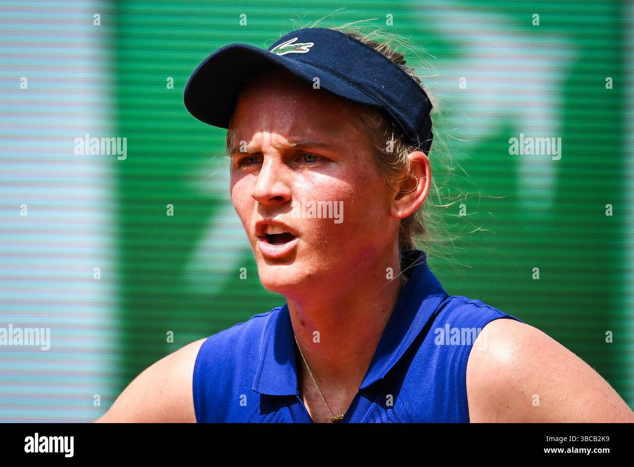 Fiona FERRO of France during the first qualifying day of the Roland ...