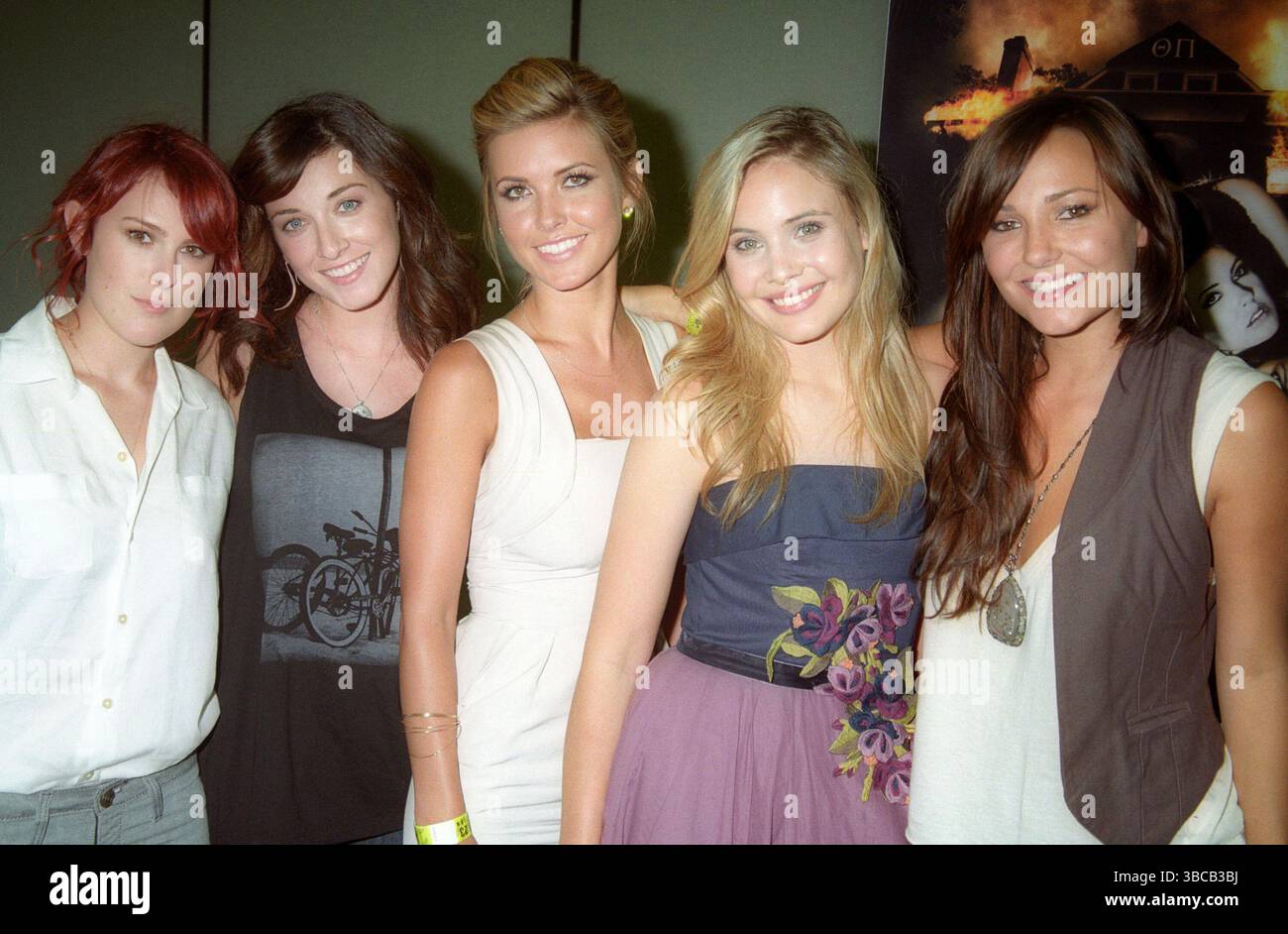 Rumer Willis, Margo Harshman, Audrina Patridge, Leah Pipes and Briana ...
