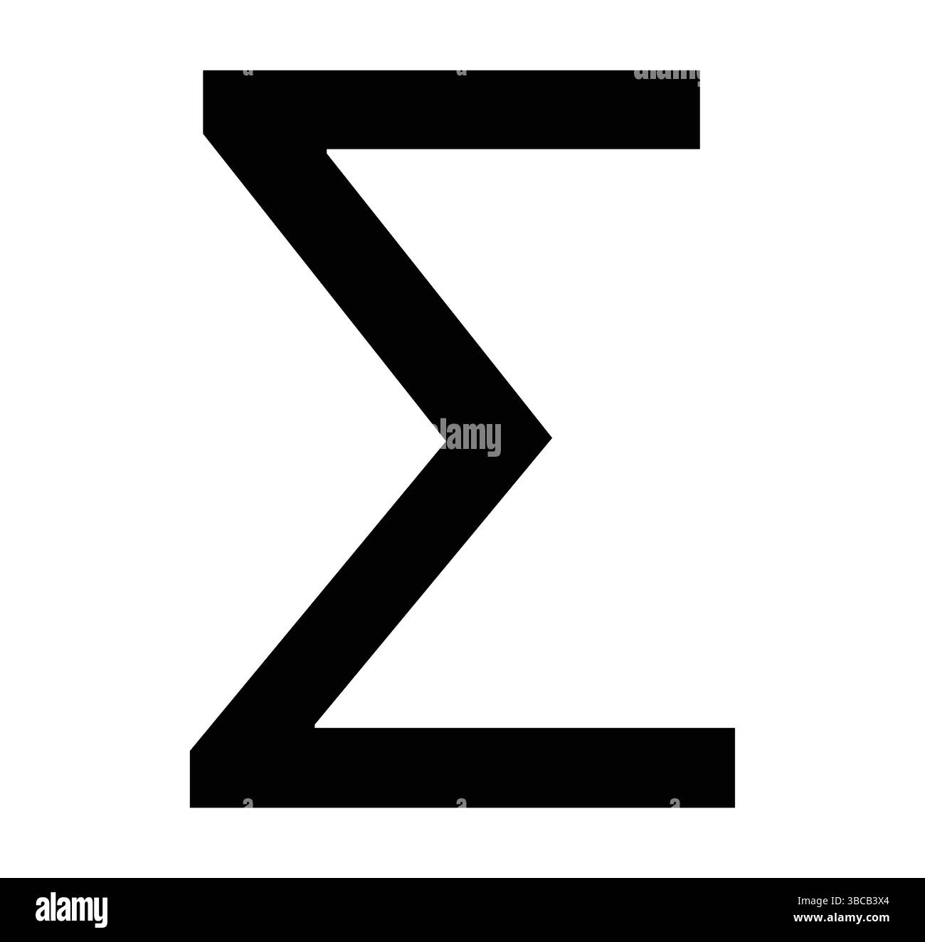 Sigma Mathematics Sign Sigma Greek Letter Icon Vector Sigma Summation Symbol Vector