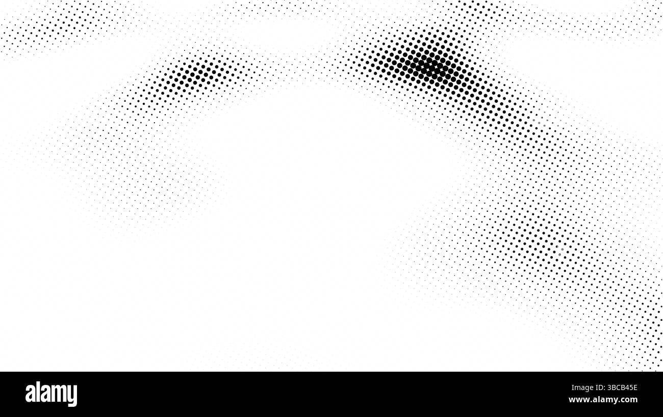 Gradient comic dot background noise pattern grid vector wave. Overlay effect bitmap pixel ...