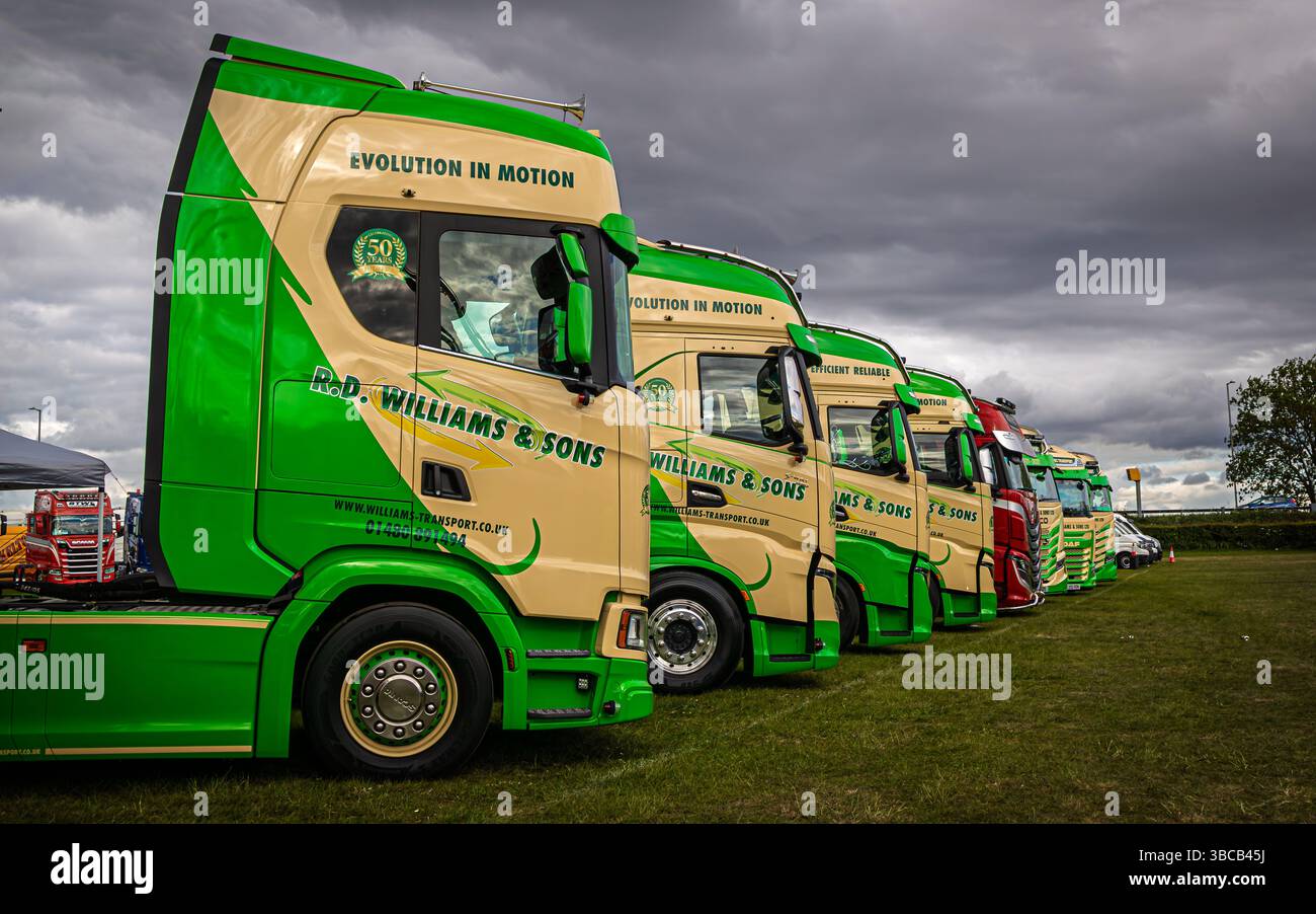 Truckfest Lincoln 2025 - Lincolnshire Showground Stock Photo - Alamy