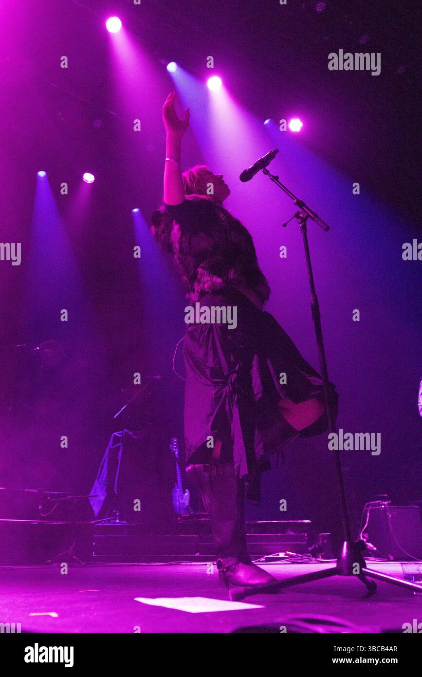 Lotte Gallagher Supporting Holy Holy in Melbourne Stock Photo - Alamy