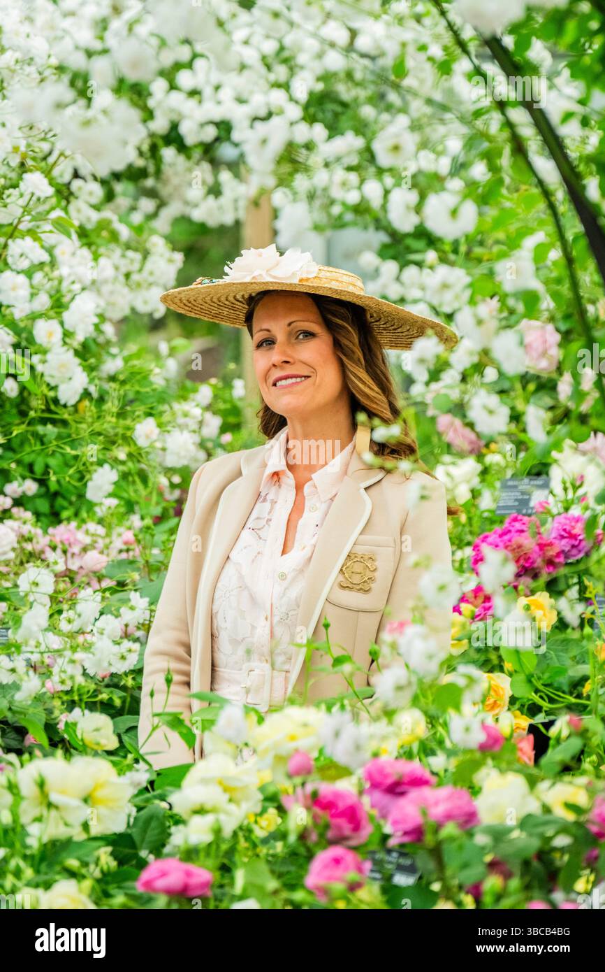 London, UK. 19th May, 2025. August Bernstein visit David Austin Roses ...